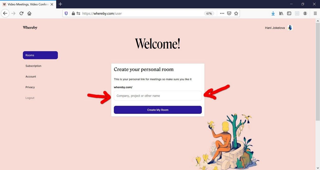Online conversations in one click – no installation!